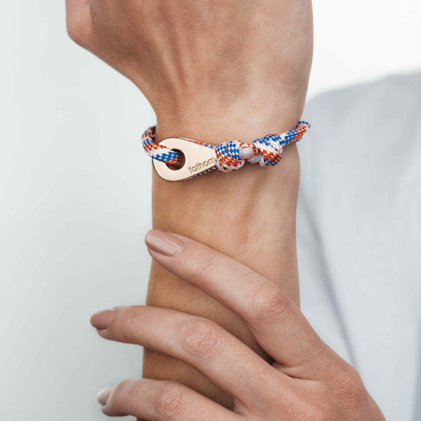 PIRAEUS Mens Womens Thimble Charm Bracelets Paracord Rope Wristbands R ...